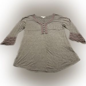 Weekend Suzanne Betro | Tops | Weekend Suzanne Betro Boho Lace Blouse ...